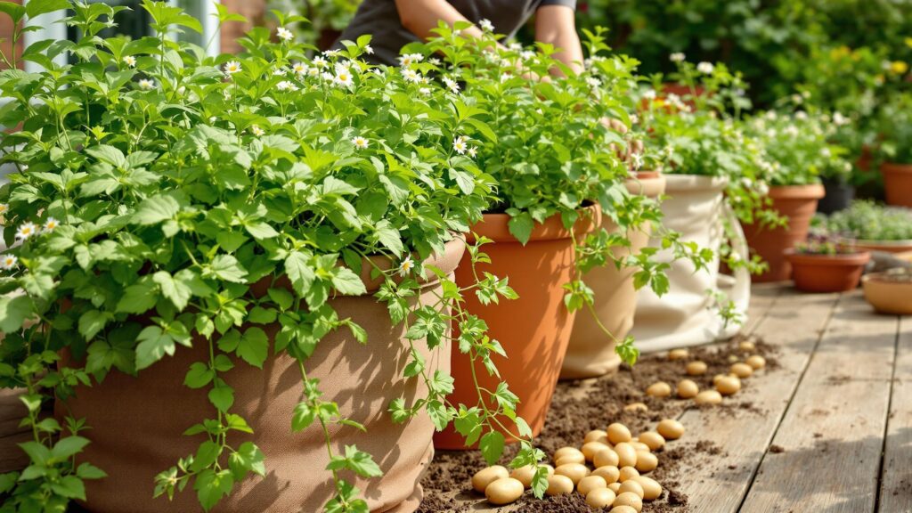 The Complete Guide to Growing Potatoes in Containers - Mossy Street