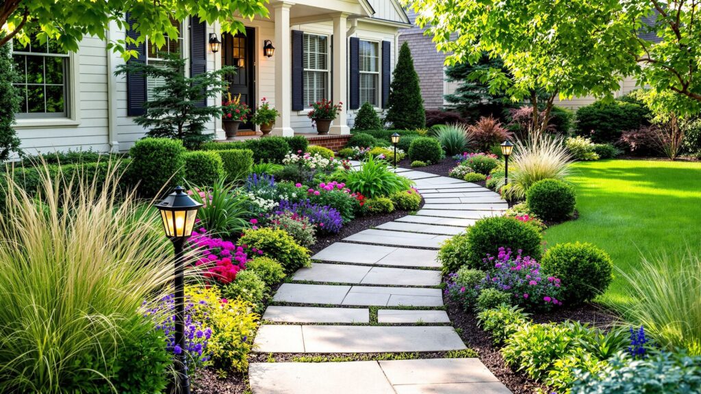 Garden Pathway Ideas That Instantly Boost Curb Appeal - Mossy Street